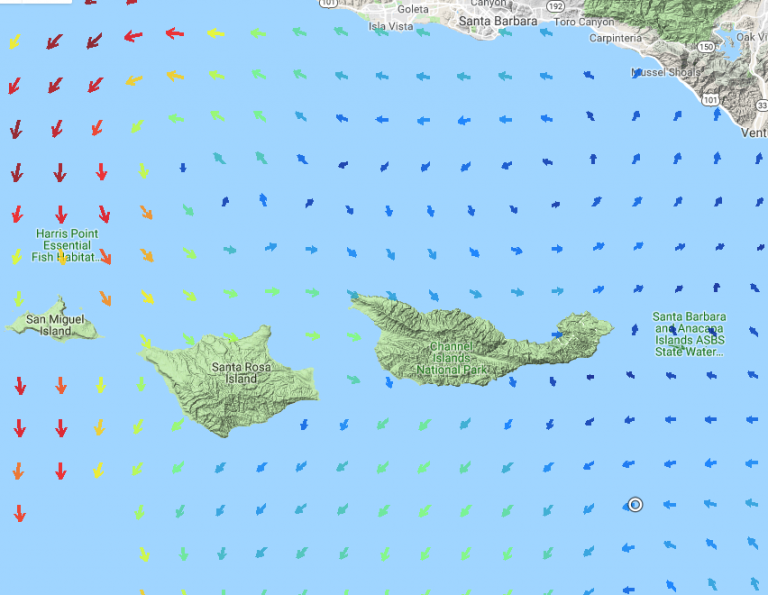 surface_current! | Southern California Coastal Ocean Observing System